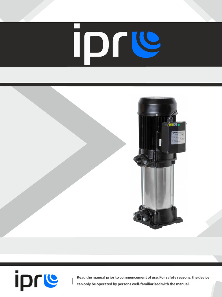 Hydrophore Pump Installation Guide | PDF | Pump | Business