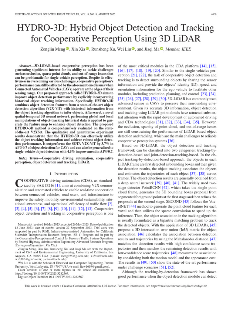 HYDRO-3D Hybrid Object Detection and Tracking For Cooperative ...