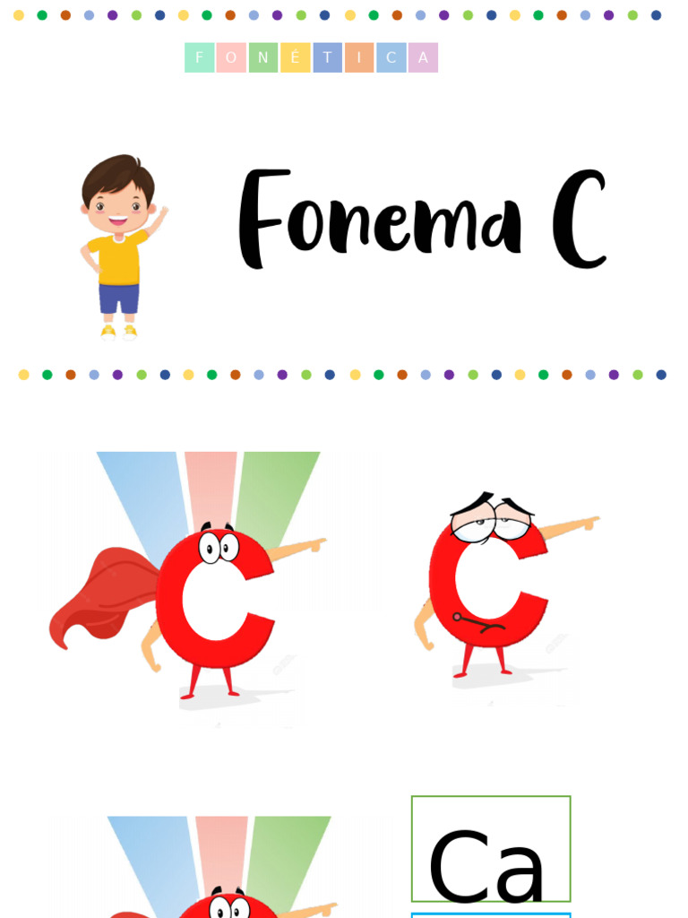 Fonema c | PDF