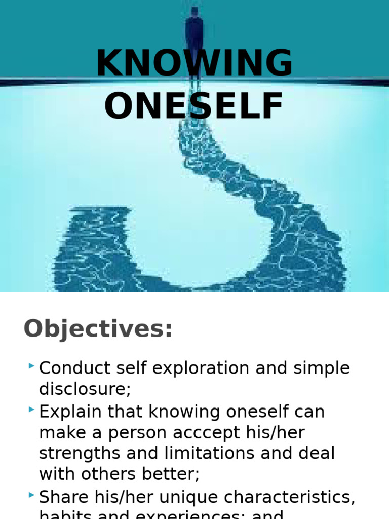 Knowing Oneself | PDF