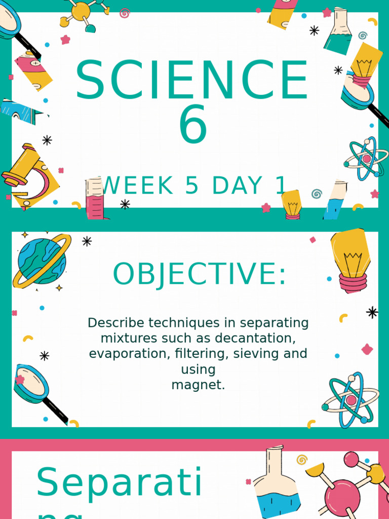 Science 6 Week 5 Day 1 | PDF