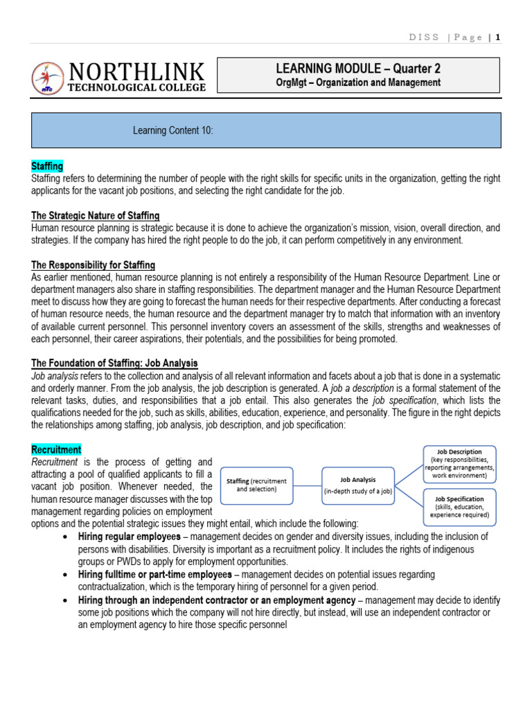 Organization management | PDF