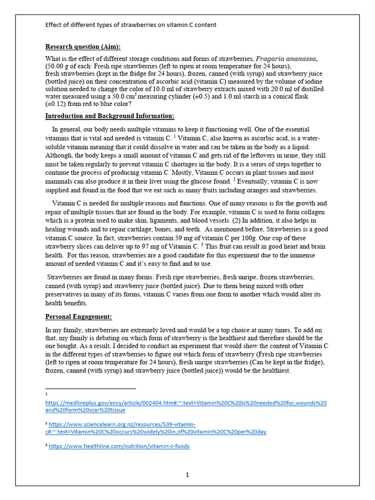 Bio Ia Third Draft | PDF