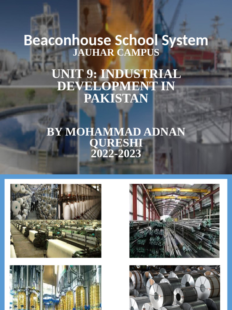 Unit 9 Industrial Development Updated | PDF