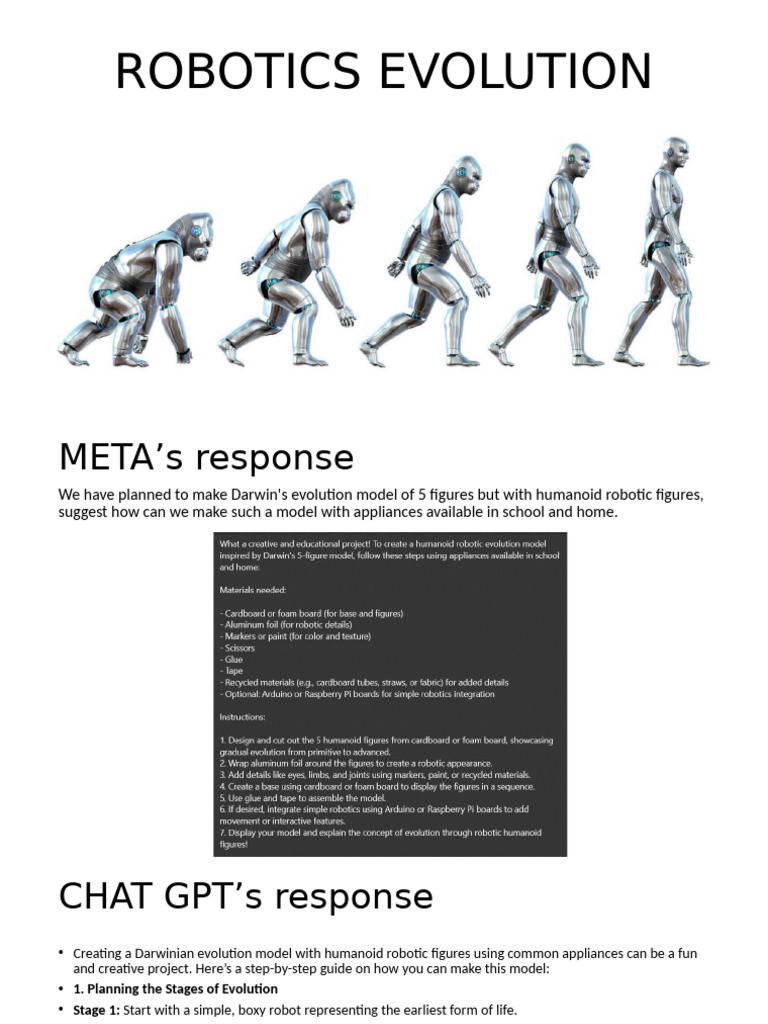 Robotics Evolution | PDF