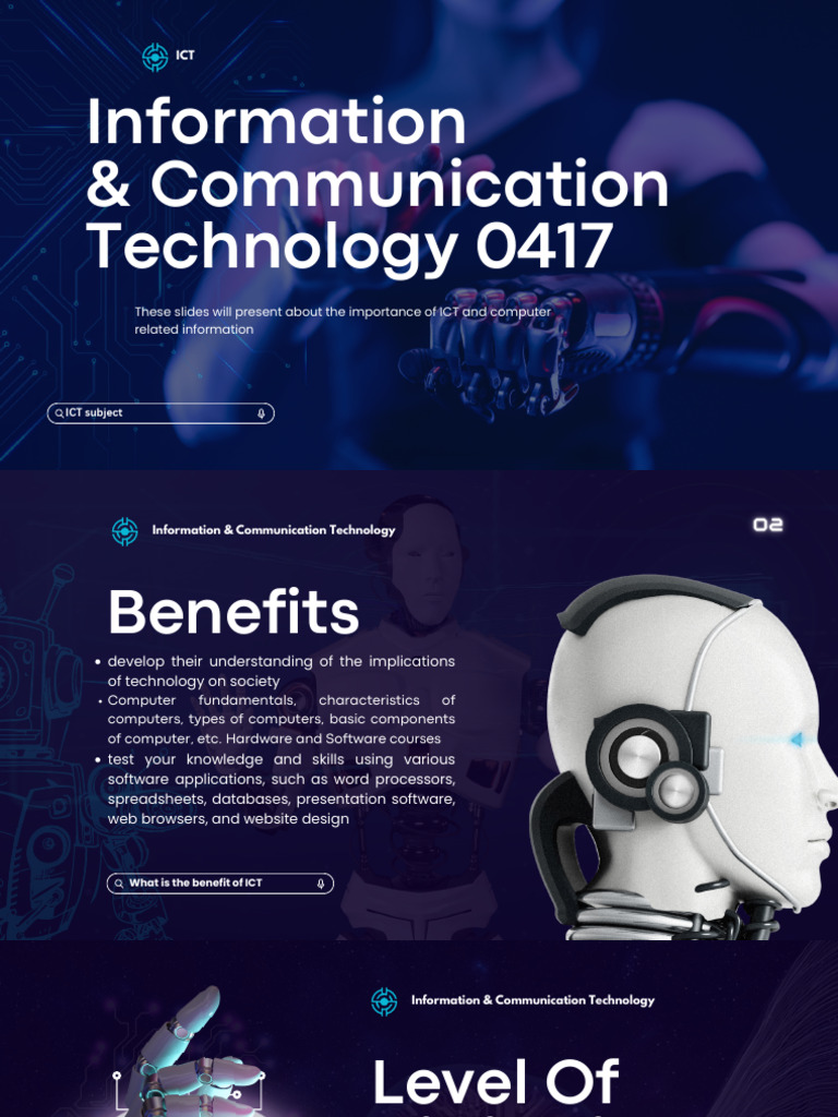 Information & Communication Technology 0417 | PDF