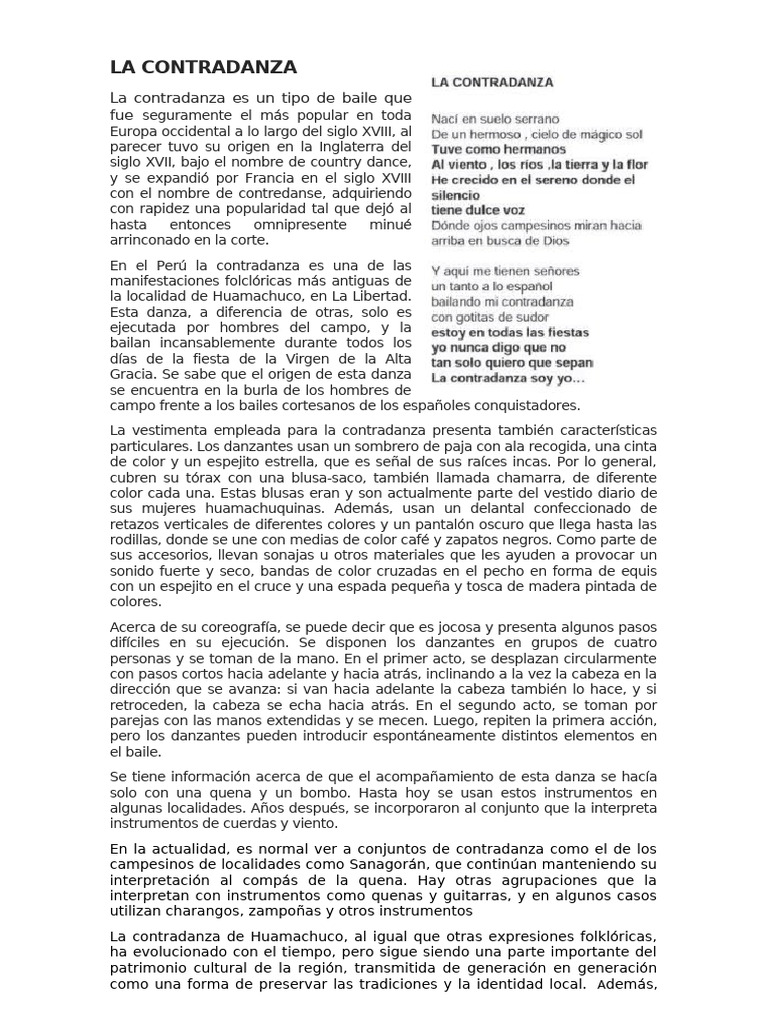 La Contradanza | PDF