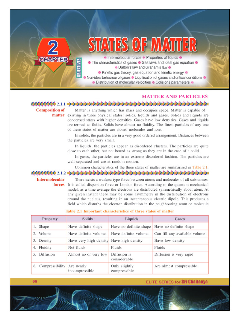 States of Matter-1 | PDF