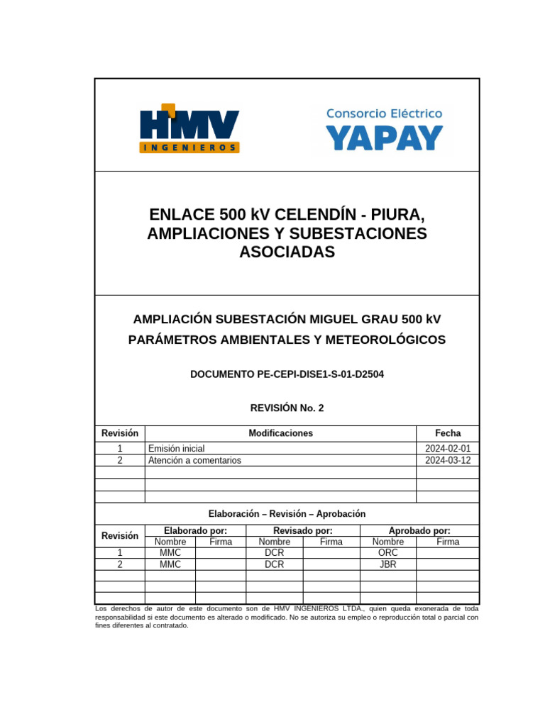 PE-CEPI-DISE1-S-01-D2504 - Rev 2 | PDF