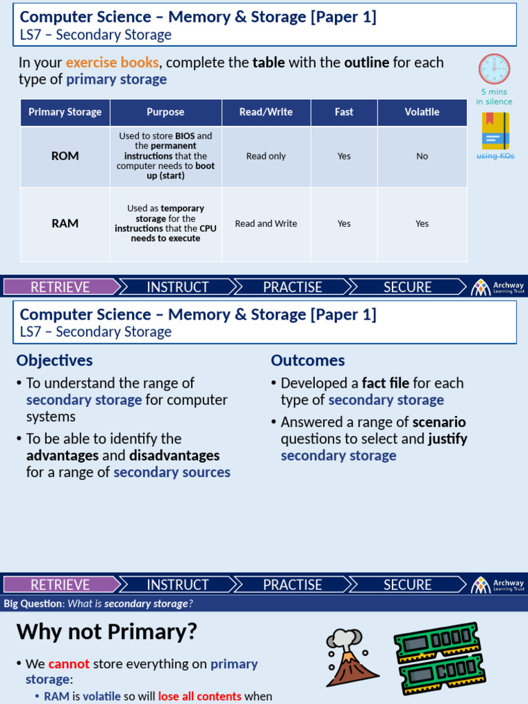 LS7 - Secondary Storage | PDF