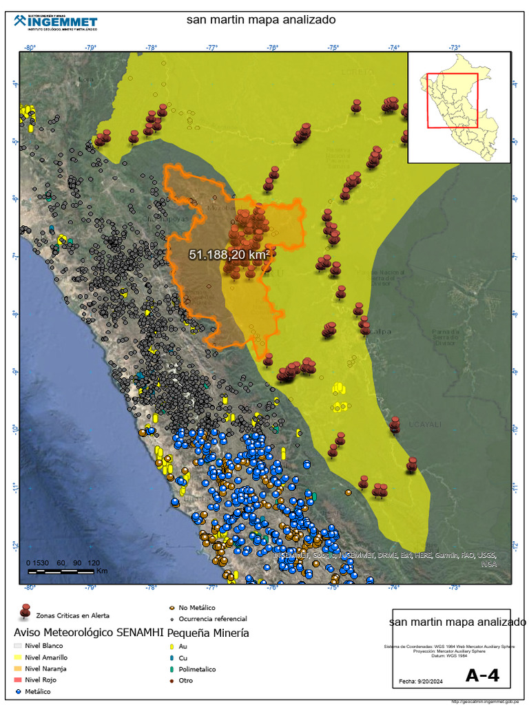 Mapa Analizado de San Martin | PDF | Cartografía | Tecnología geográfica