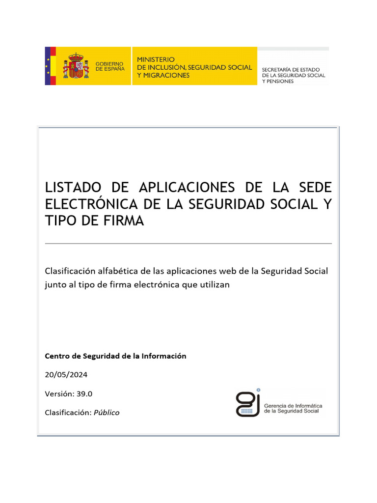 Listado+de+Servicios+Por+Tipo+de+Firma+V39 CSI | PDF