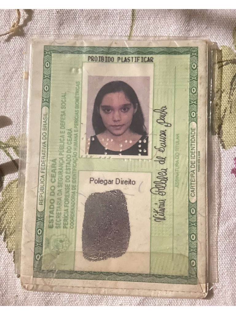 RG Frente e Verso | PDF