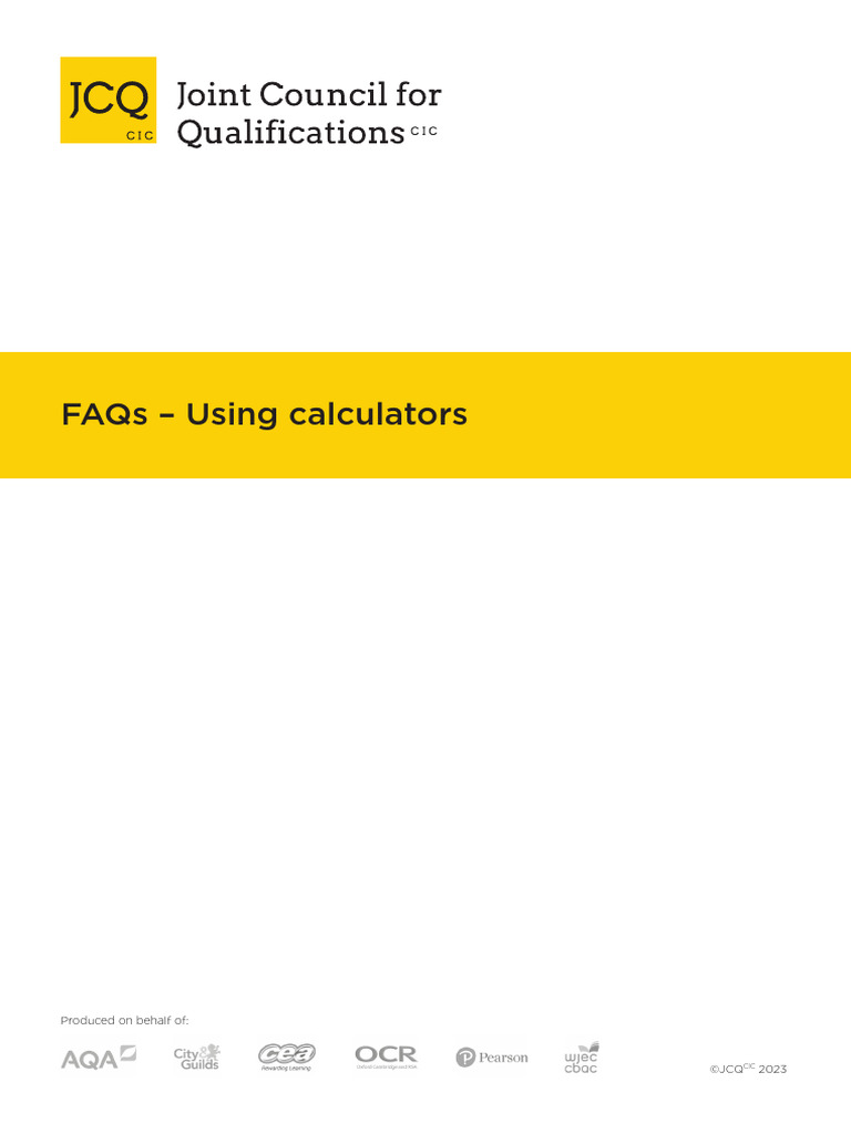 FAQs-–-Using-Calculators_FINAL | PDF