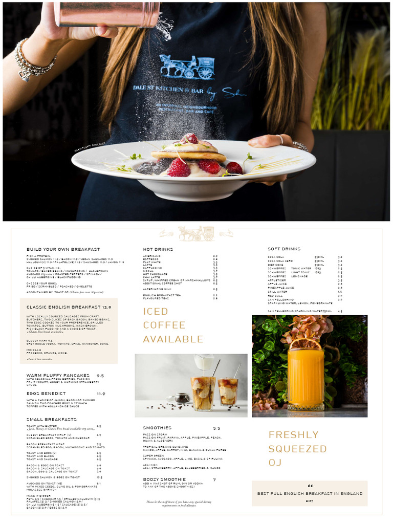 Dale Street Kitchen 2022 | PDF