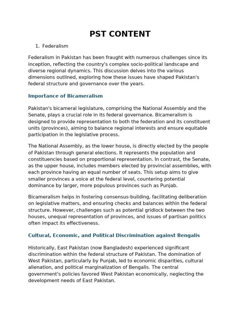 PST Content | PDF