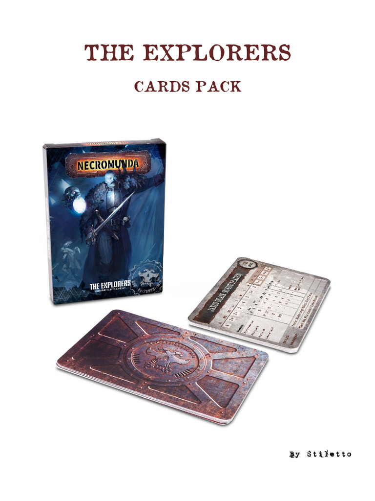 The Explorers Cards Pack 2.0 | PDF