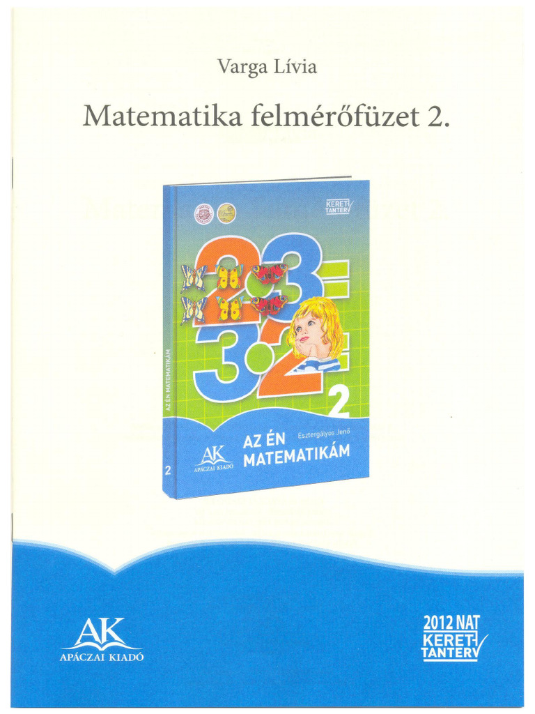 Varga Lívia - Matematika Felmérőfüzet 2 | PDF
