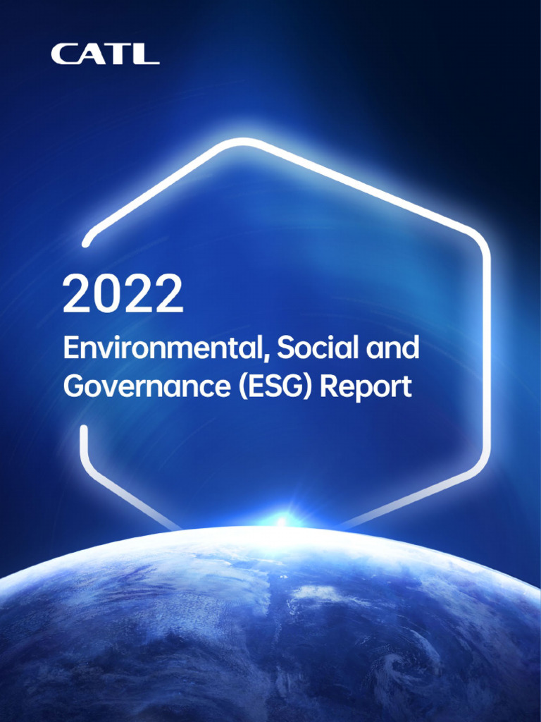 宁德时代2022ESG | PDF