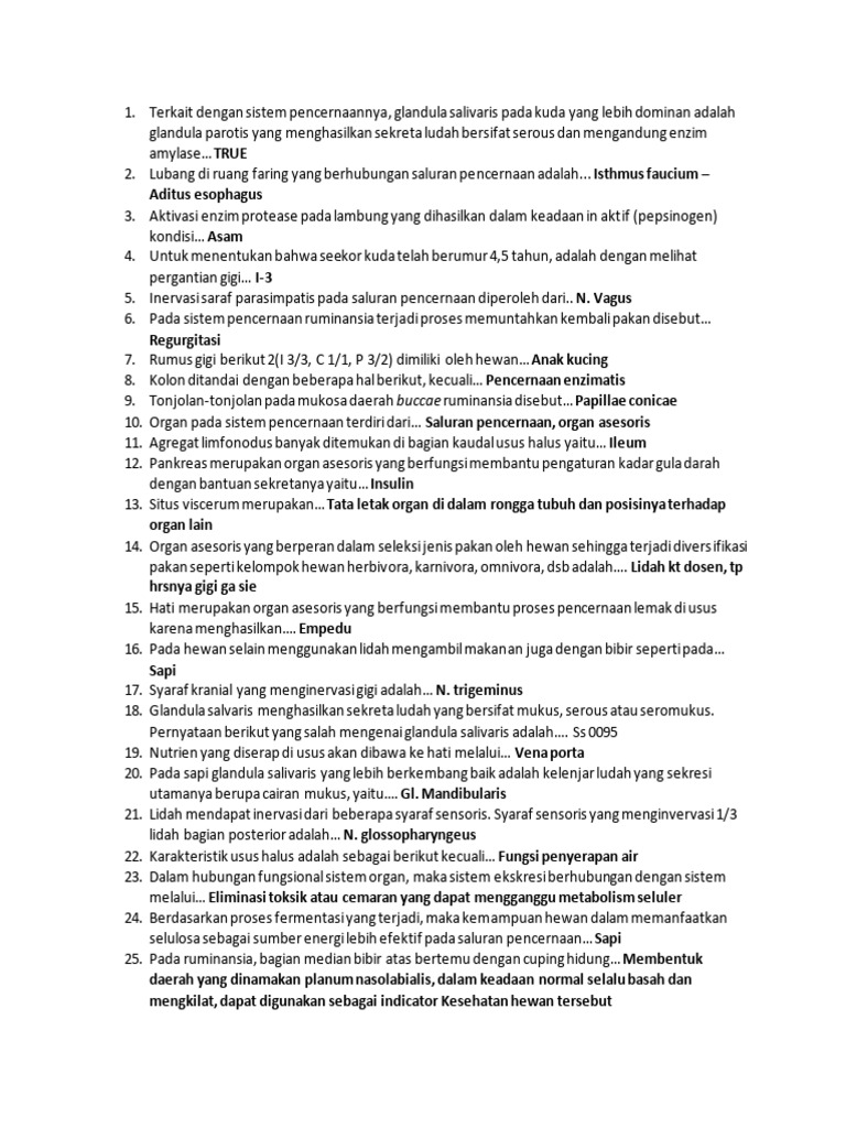 Soal UTS Anvet | PDF