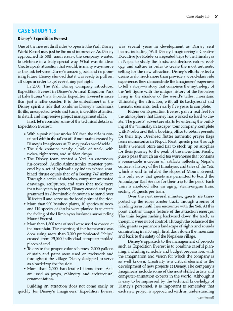 Case Study Disney | PDF