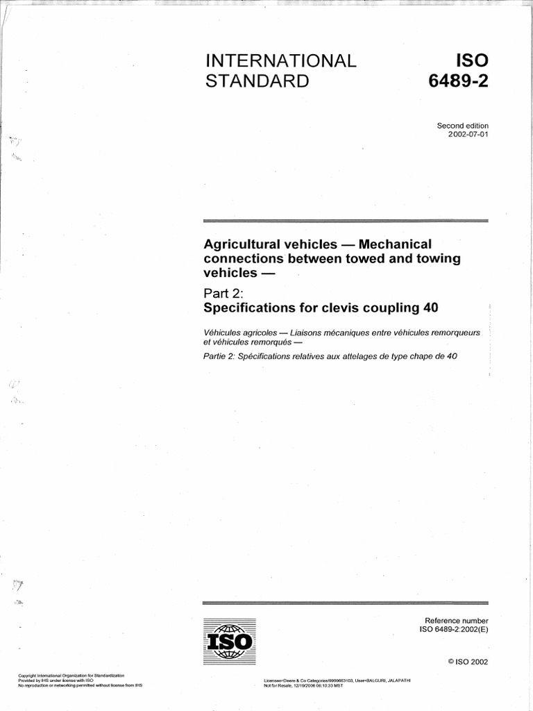 Iso 6489 - 2 - 2002 | PDF