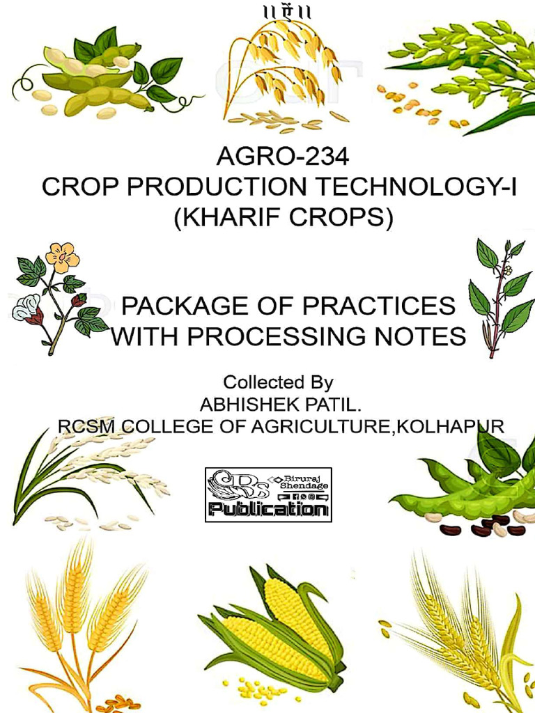 Agro 234 Crop Chart | PDF