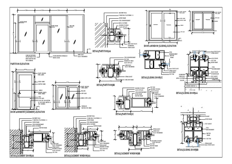 Upvc Joinery and Partition | PDF