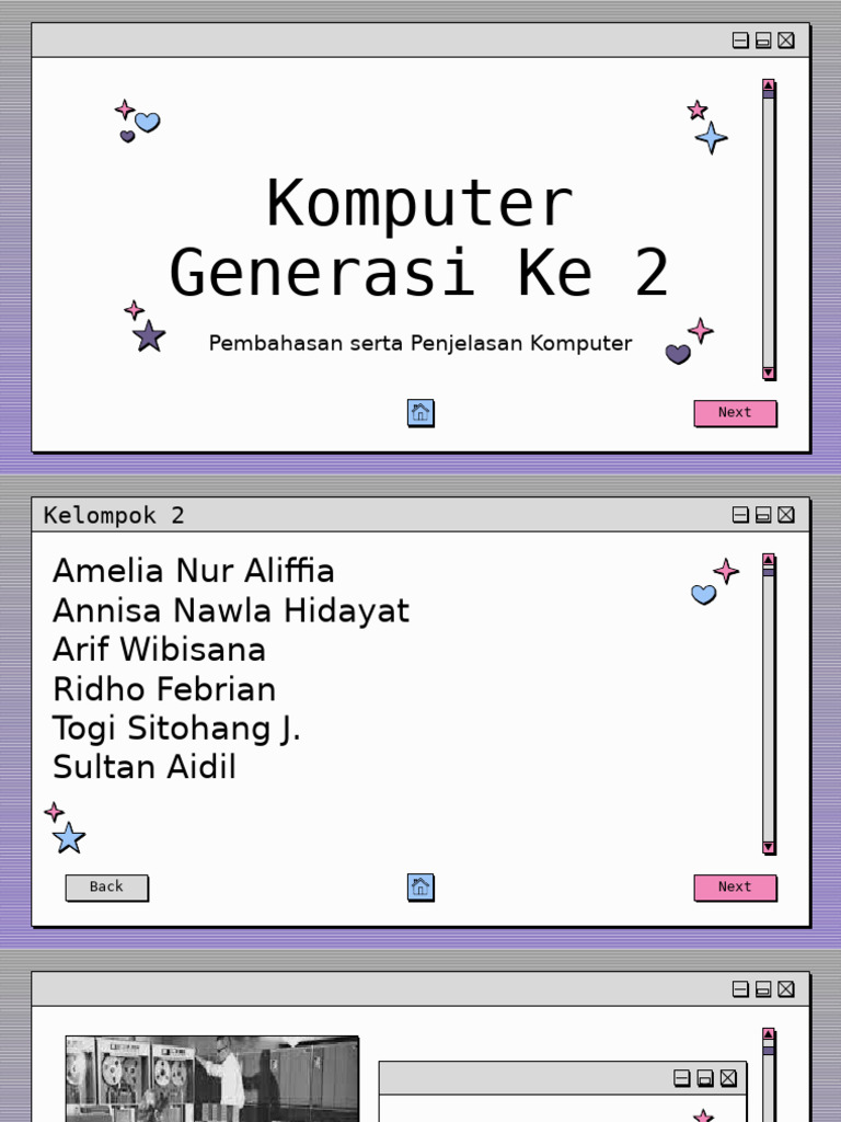 Presentasi Komputer Generasi Kedua | PDF
