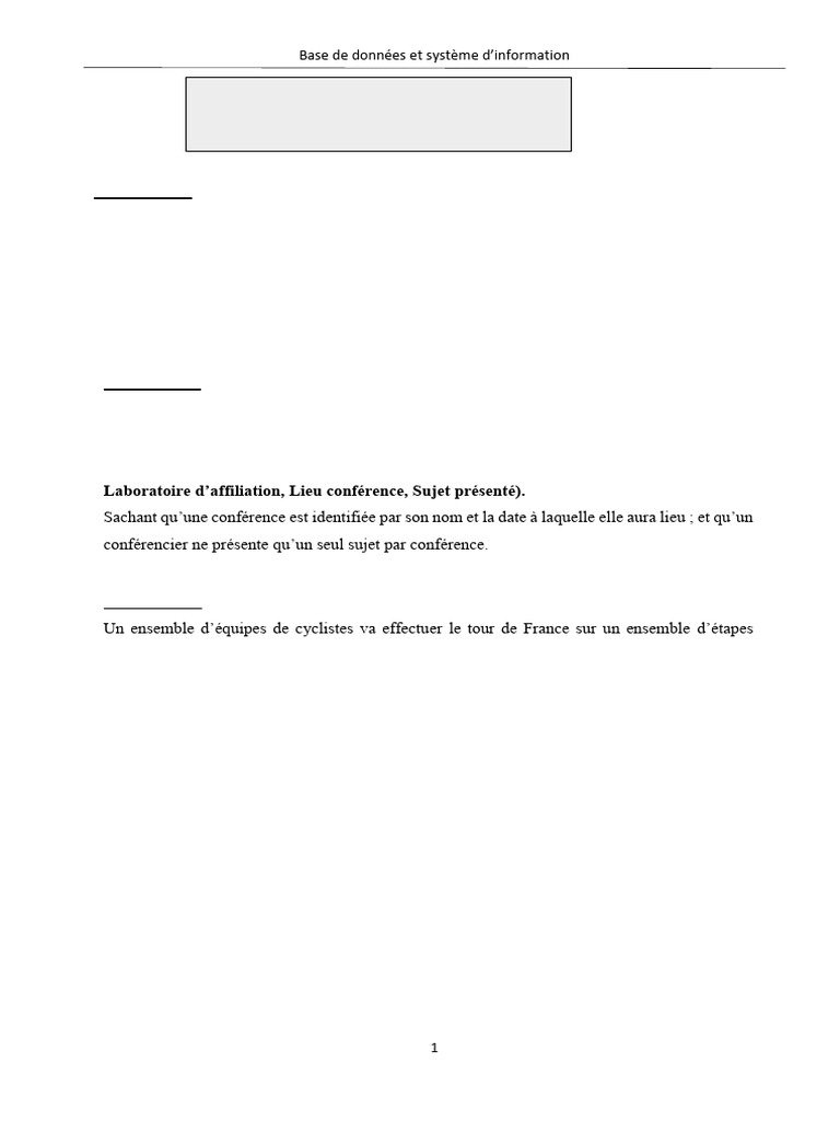 TD NORMALISATION | PDF