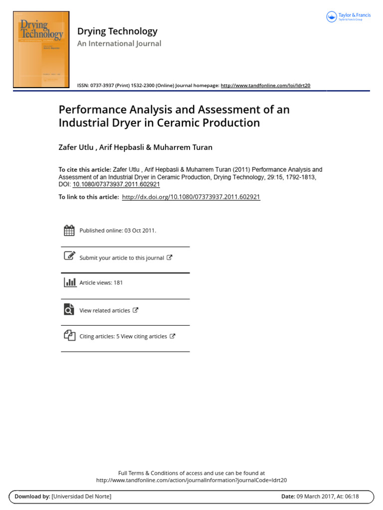 Utlu, Hepbasli, Turan - 2011 - Performance Analysis and Assessment of ...