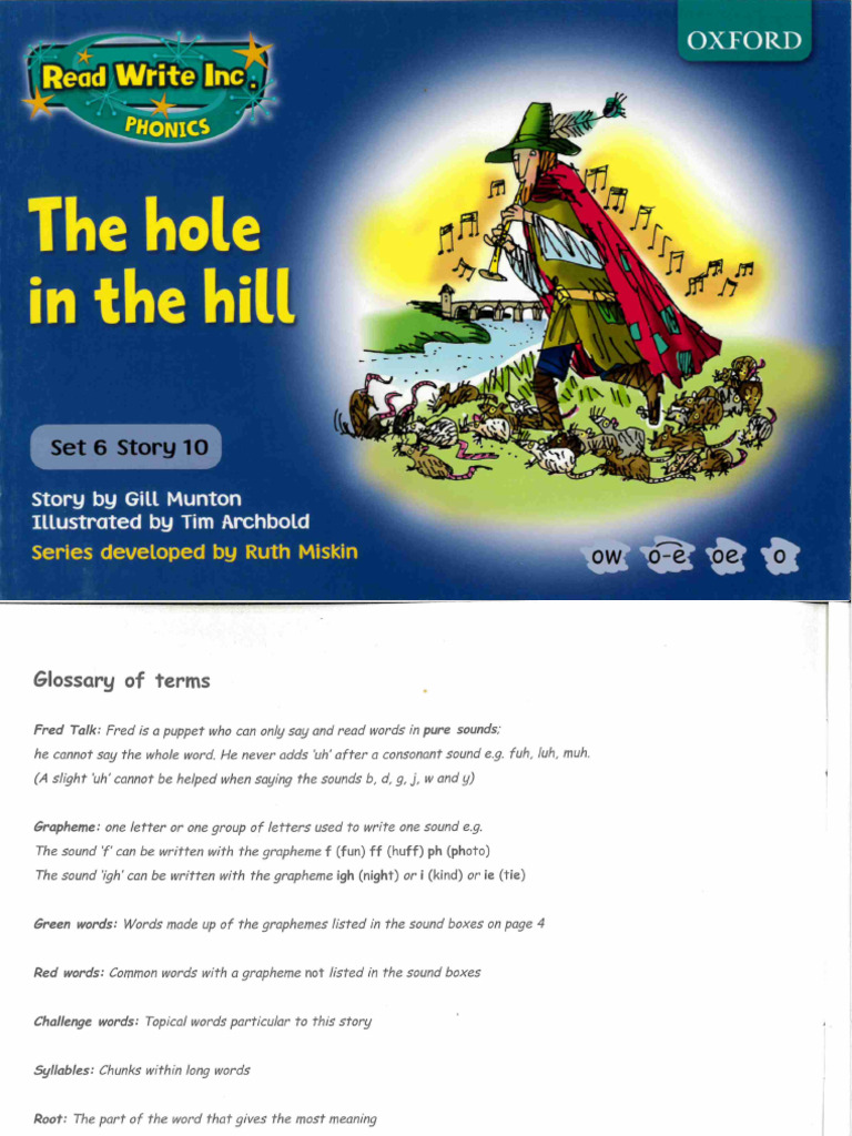 RWI Blue Story 10 The Hole in The Hill | PDF