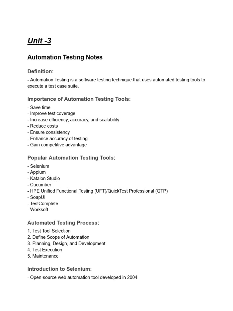 STT Notes | PDF