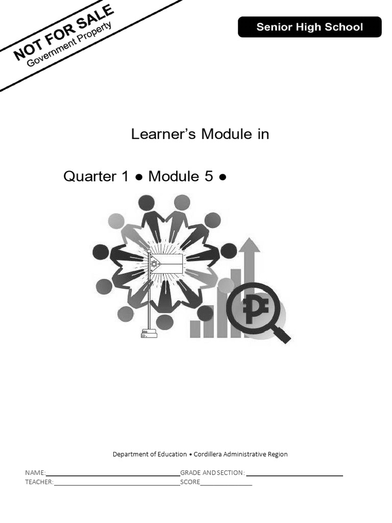 AppEcon Q1 Week5&6 | PDF