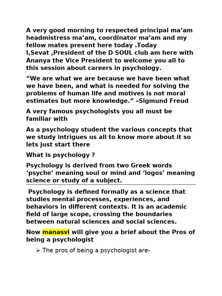 final script of workshop | PDF