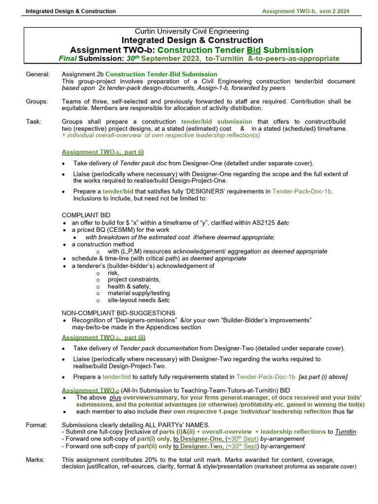 Ass2 Brief - Unlocked | PDF