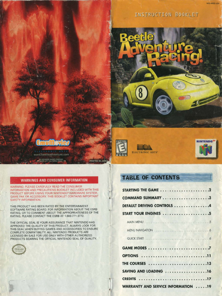 Beetle Adventure Racing! (USA) | PDF