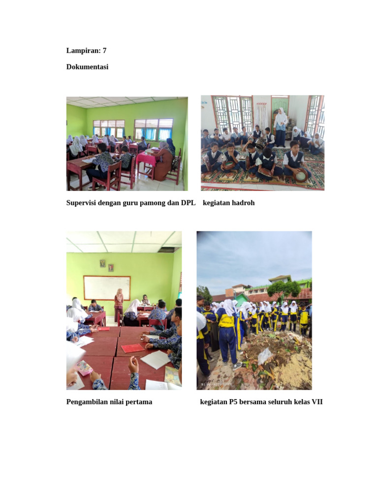 Lampiran 5 dokumentasi | PDF