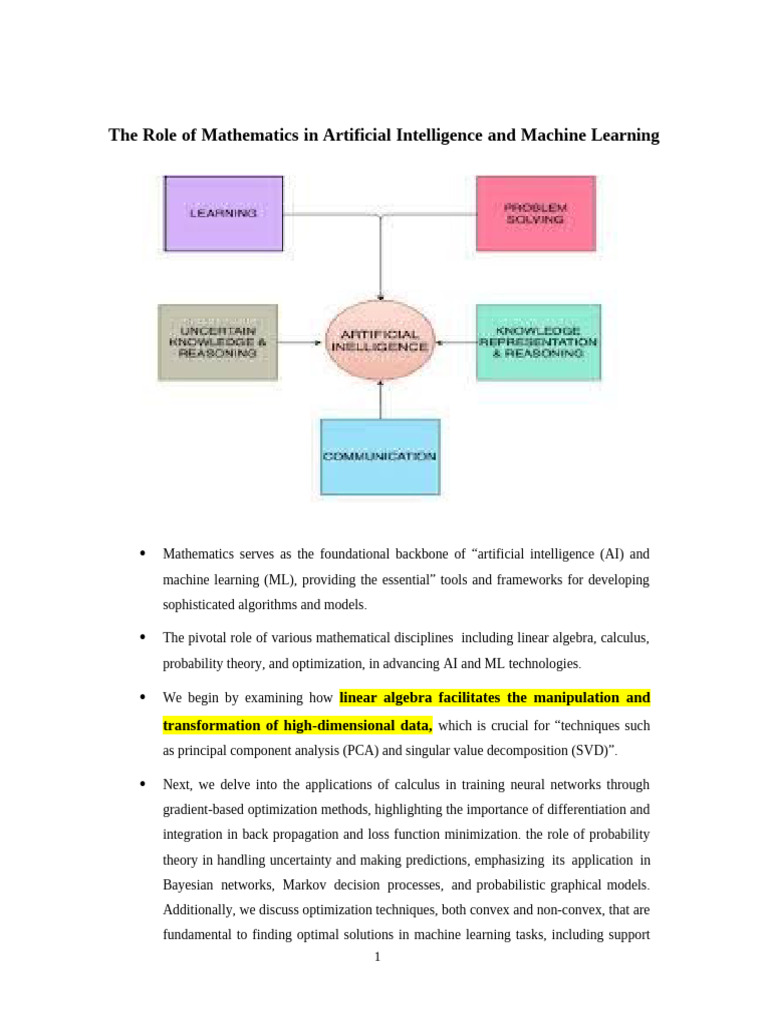 The_Role_of_Mathematics_in_Artificial_Intelligence | PDF