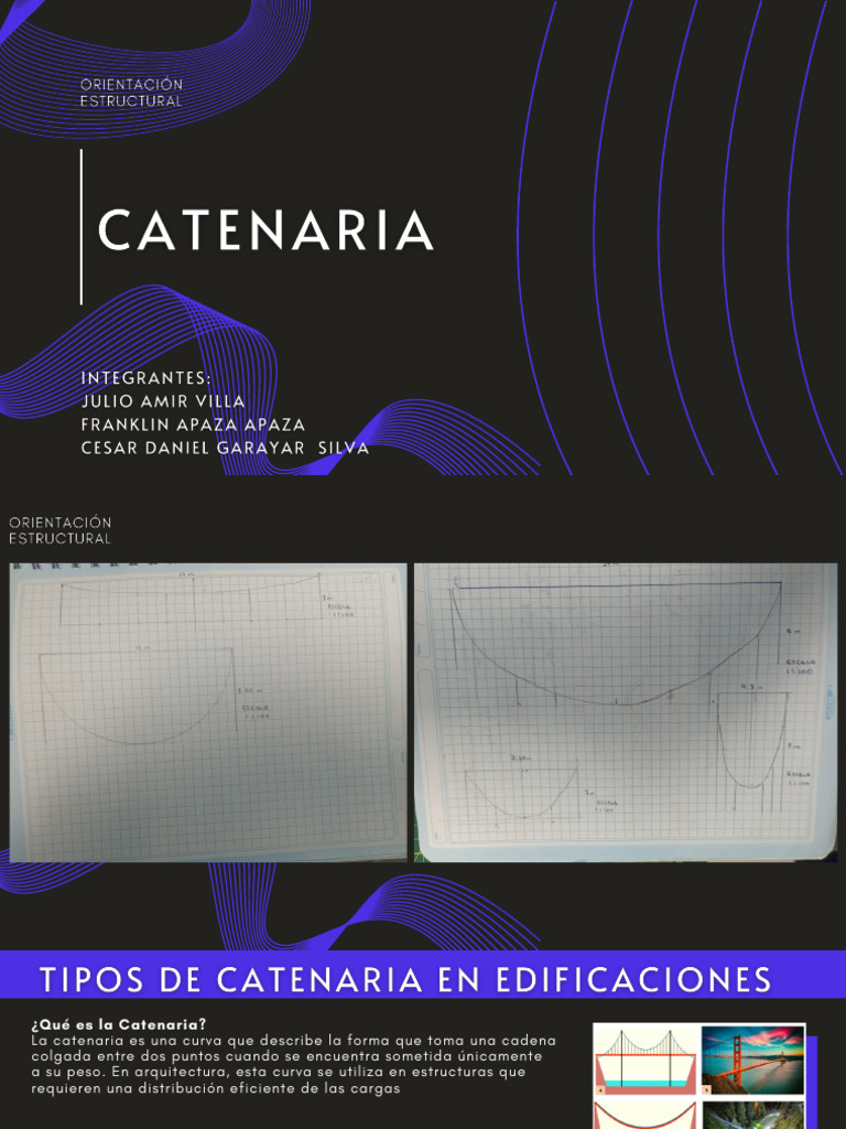 Catenaria Orientación Estructural | PDF
