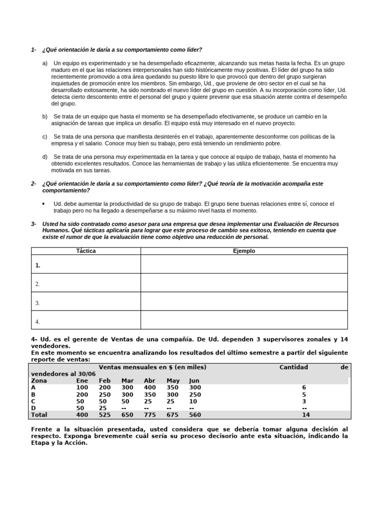 Ejercicio de Aplicación 2do Parcial | PDF