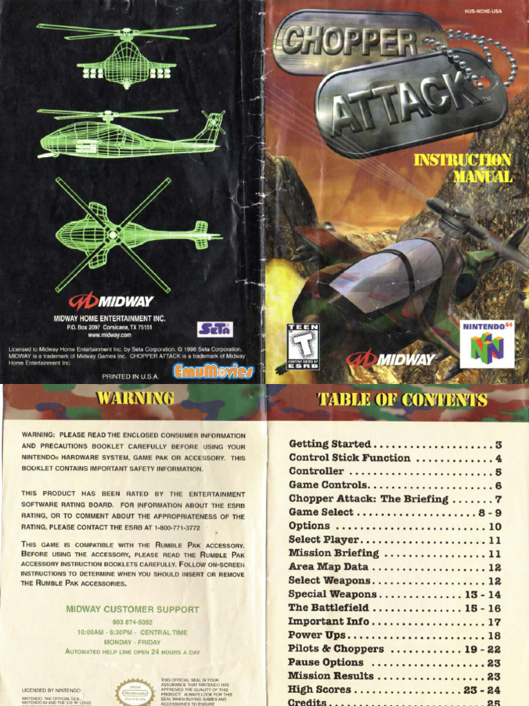 Chopper Attack (USA) | PDF