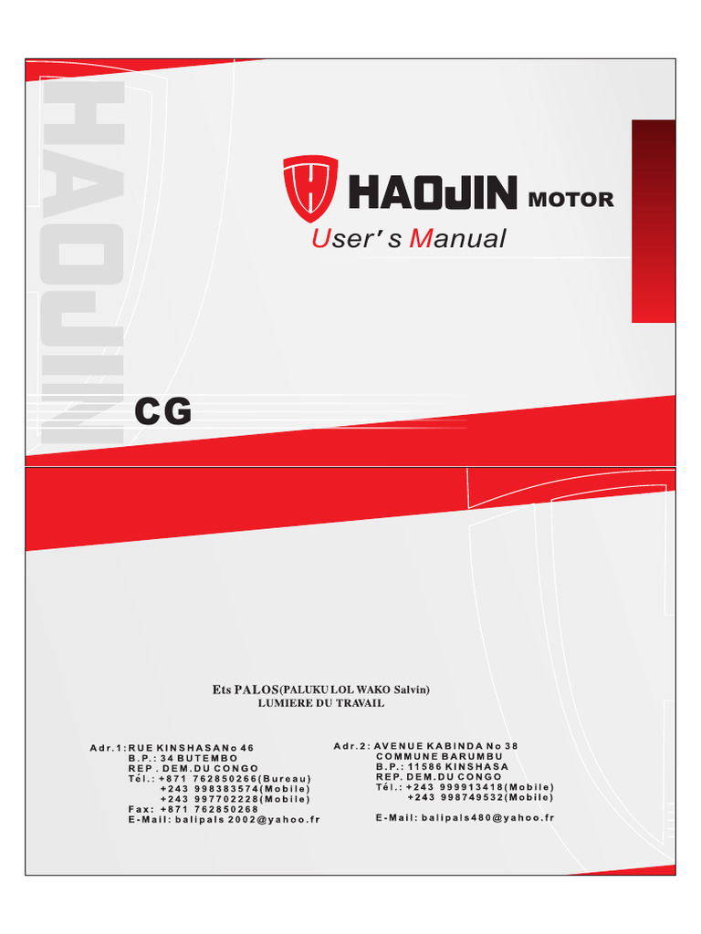 CG Users Manual | PDF