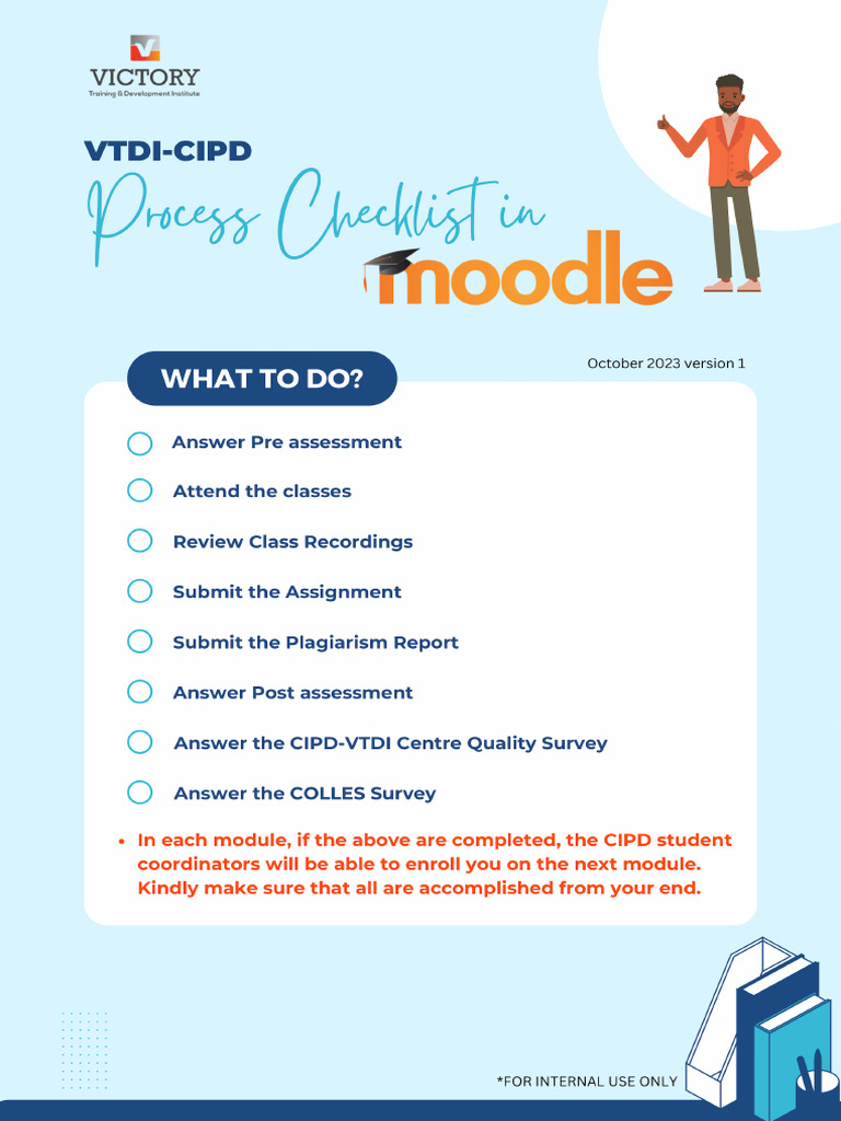 moodle-Process-Checklist-PDF | PDF