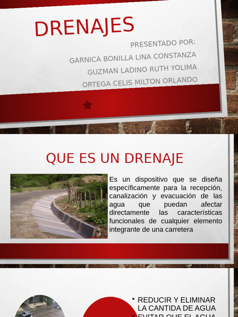 DRENAJES | PDF