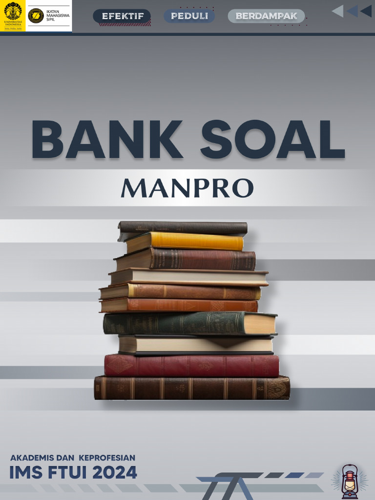 Bank Soal ManPro | PDF