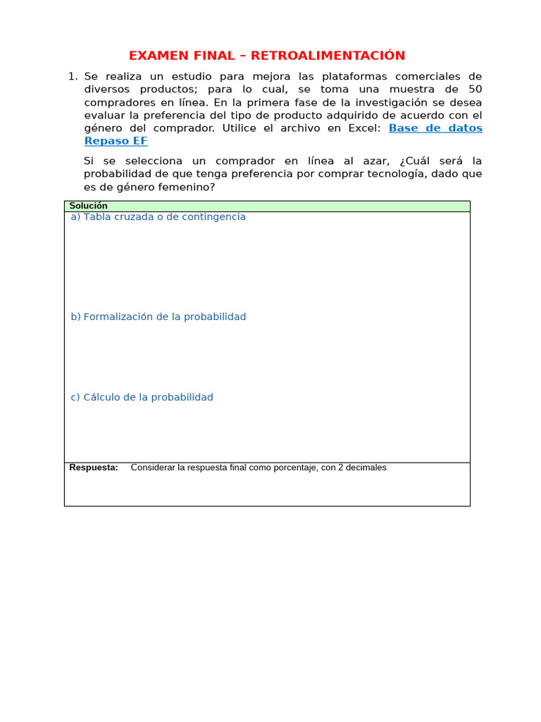 Repaso EF | PDF
