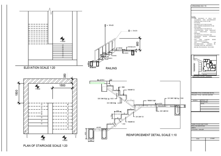WD - STAIRCASE DETAIL | PDF