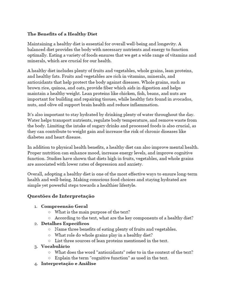 Text - Foods - EM | PDF