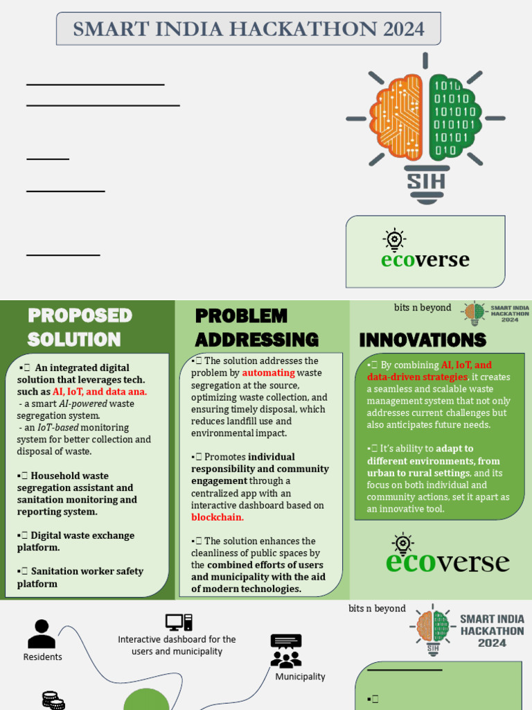 Waste Collection and Disposal-SIH Project | PDF | Waste Management | Internet Of Things